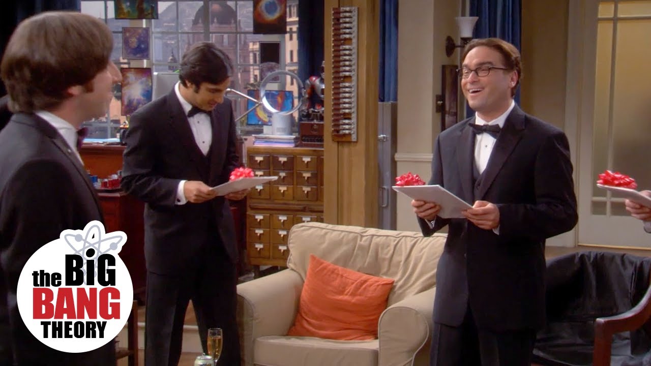 Groomsman Gifts | The Big Bang Theory - YouTube