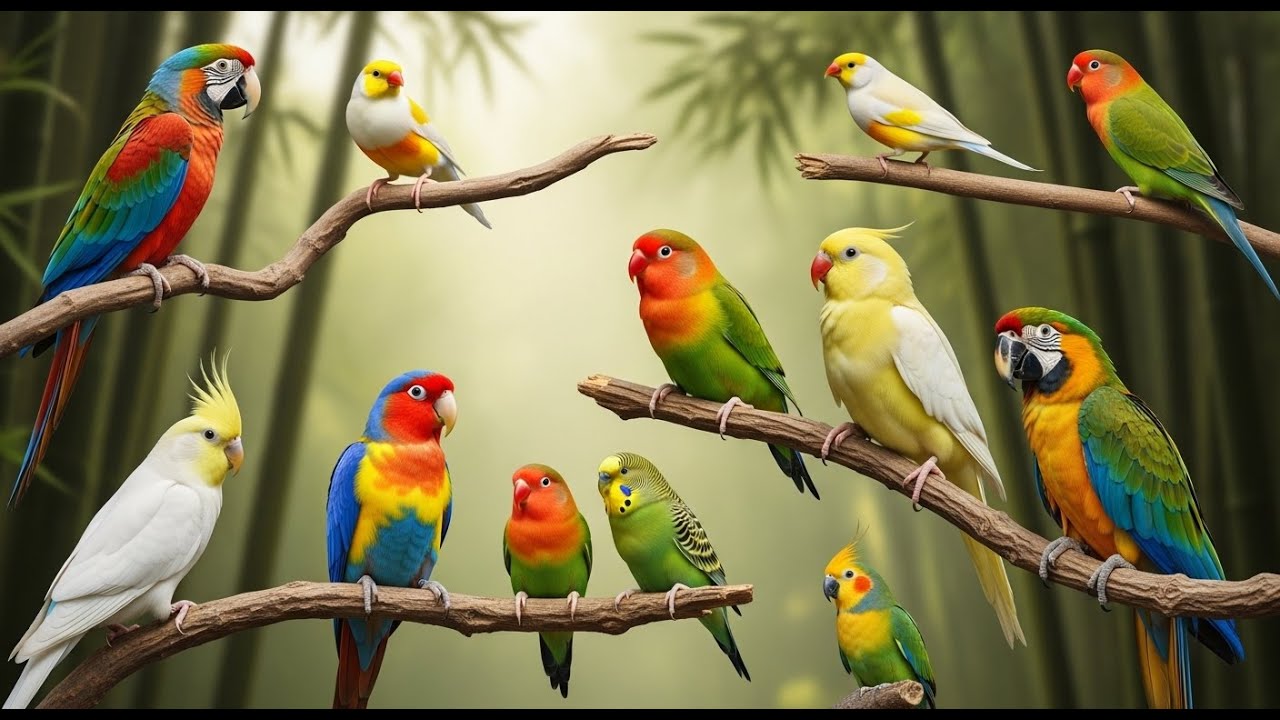Soothing Bird Sounds for Relaxation - ASMR Nature Bird Chirping ...
