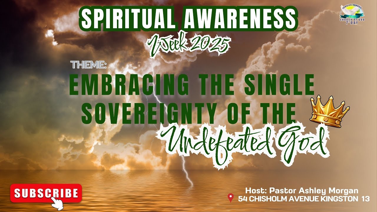 Spiritual Awareness Week | Embracing the Single Sovereignty of the ...