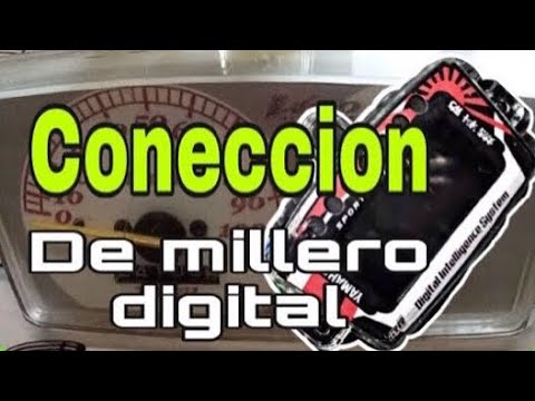 Como instalar un MILLERO DIGITAL a una motocicleta o scooter (de una ...