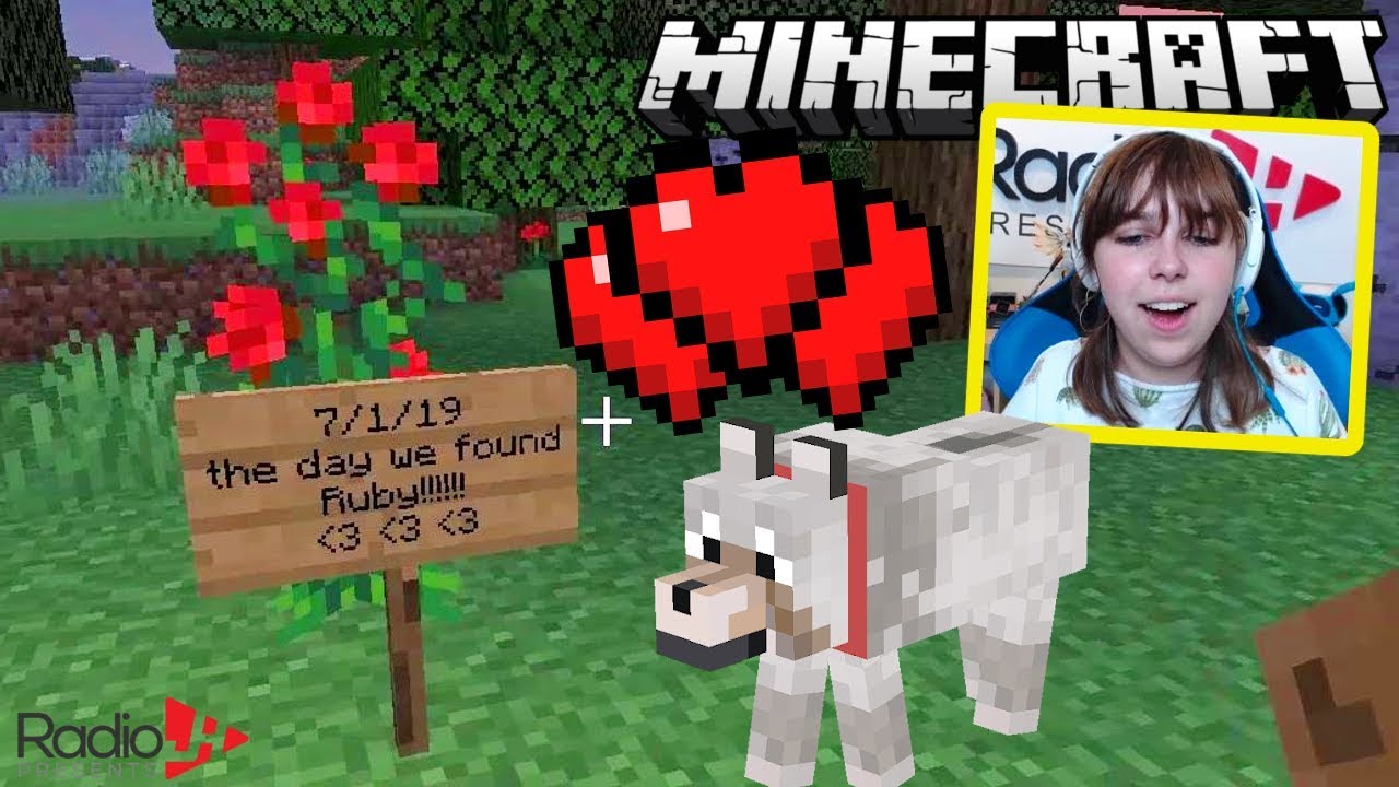 Minecraft Survival | Meet Ruby! - RadioJH Games - YouTube