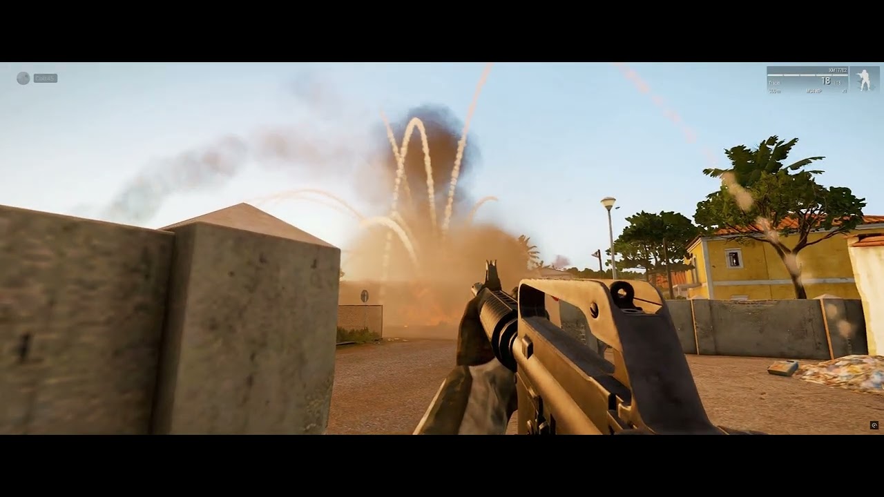 Arma3 Gas Station Explosion - YouTube