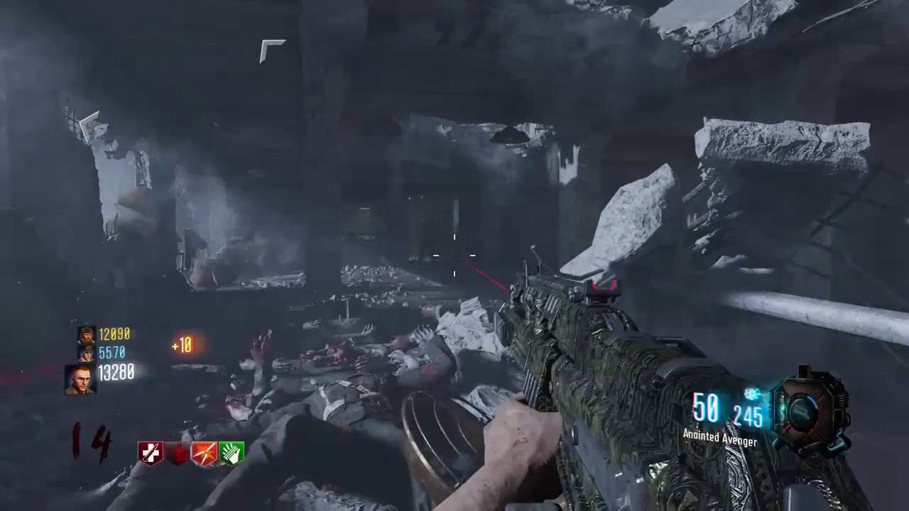 HIGH ROUND ZOMBIES BO3 AND ALSO MULTIPLAYER - YouTube