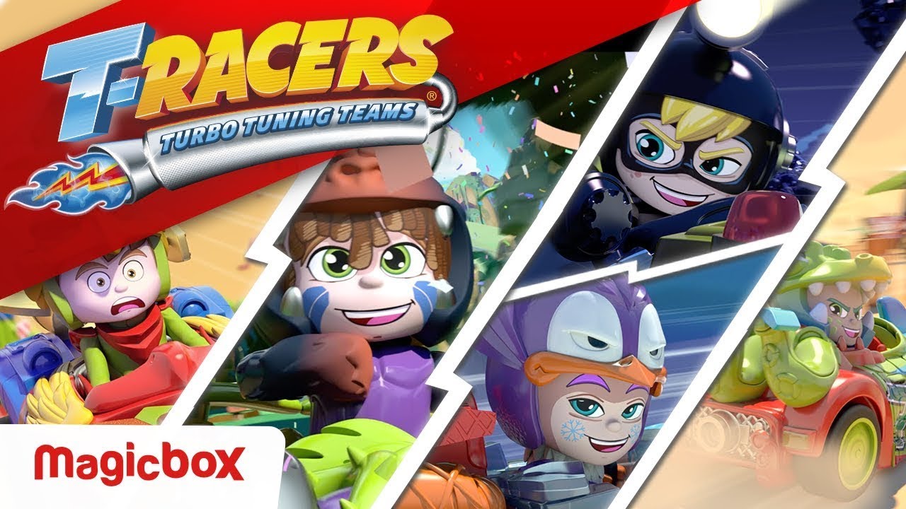 T-RACERS | 🔥 Odcinki 1-5 🏎️| Serial rysunkowy dla dzieci po polsku ...