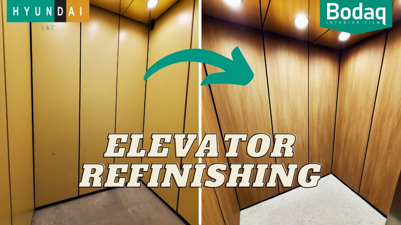 Elevator Refinishing with Bodaq Interior Film | Innovative Approach to ...