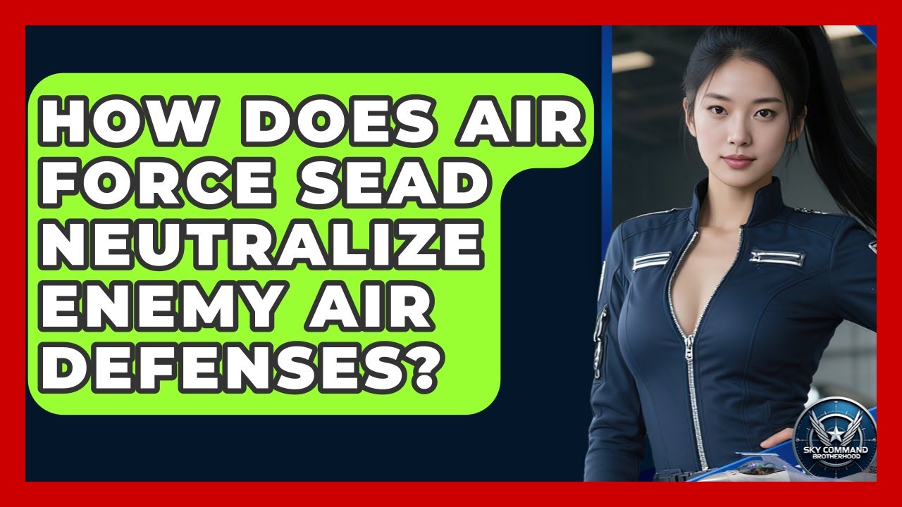 How Does Air Force SEAD Neutralize Enemy Air Defenses? - Sky Command ...