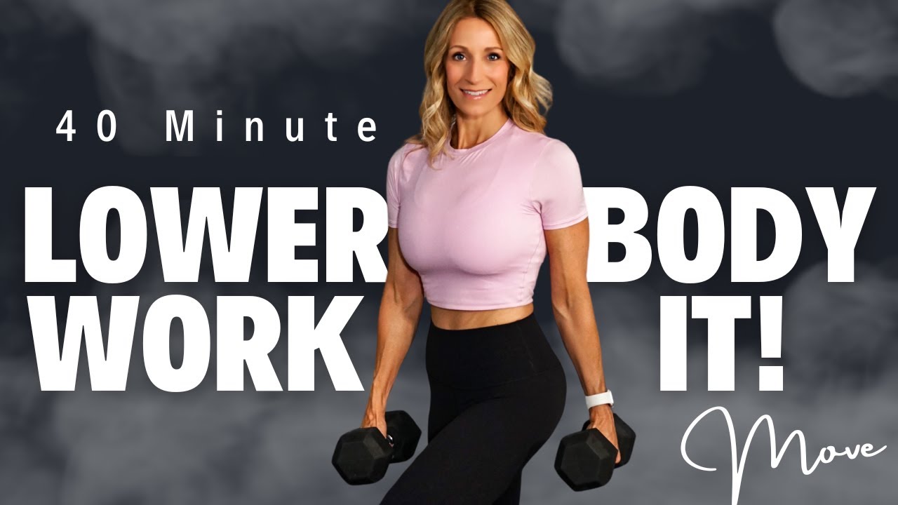 40 Minute Lower Body Work It Circuit | Lower Body Workout - 2 Rounds ...