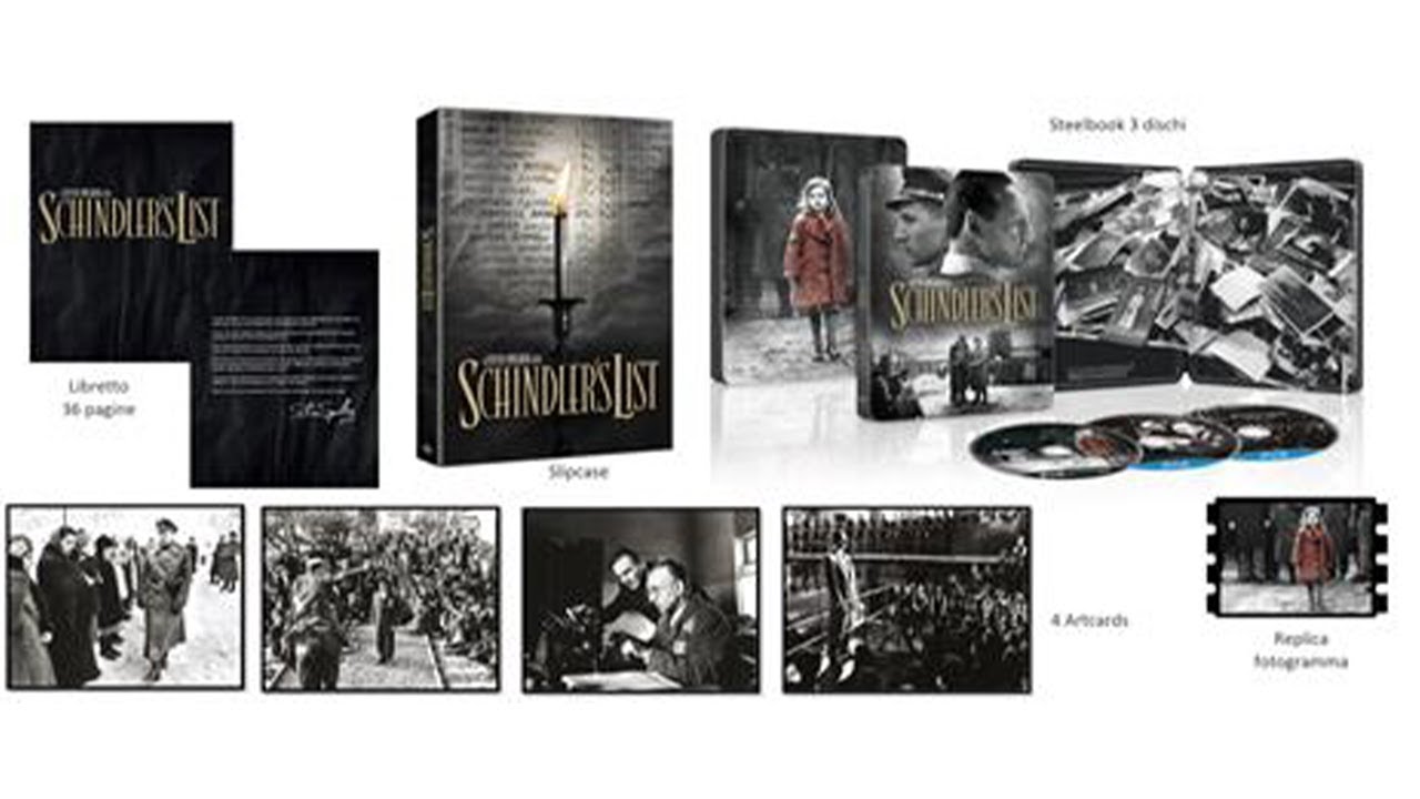 UNBOXNG - SCHINDLER'S LIST - 30TH ANNIVERSARY- UNIVERSAL ESSENTIALS ...
