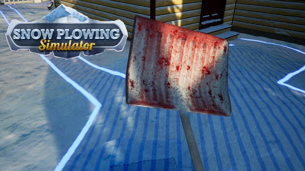 Shoveling Snow By Hand Sucks - Snow Plowing Simulator - YouTube