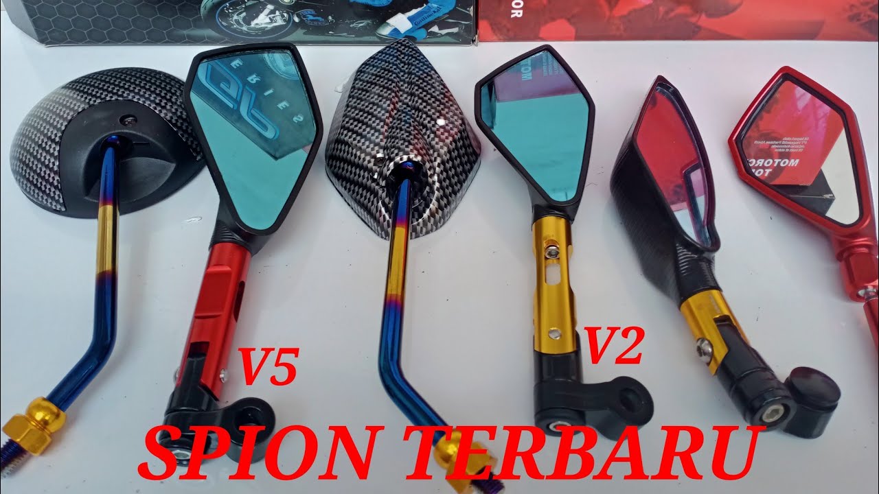 Spion Tomok dan spion karbon model terbaru REVIEW - YouTube