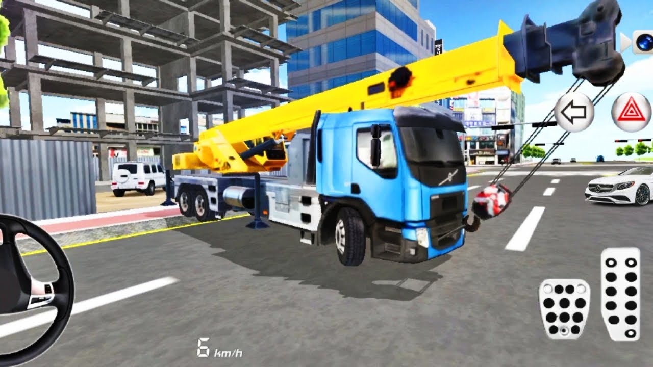 New Cement Mixer Truck TATA Novus in Construction Site - 3D Driving ...