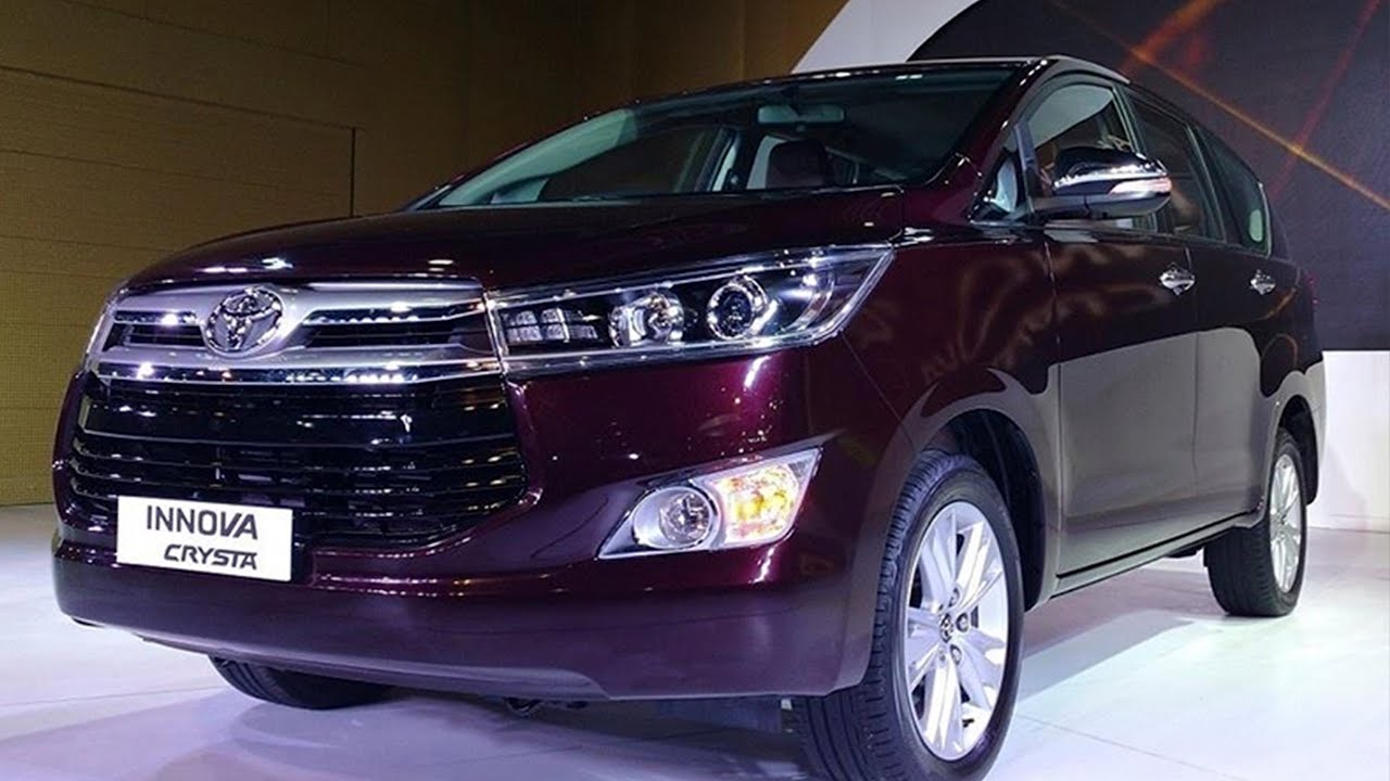 Toyota Innova Crysta 2016 | 2016 Auto Expo | Toyota Innova 2016 - YouTube