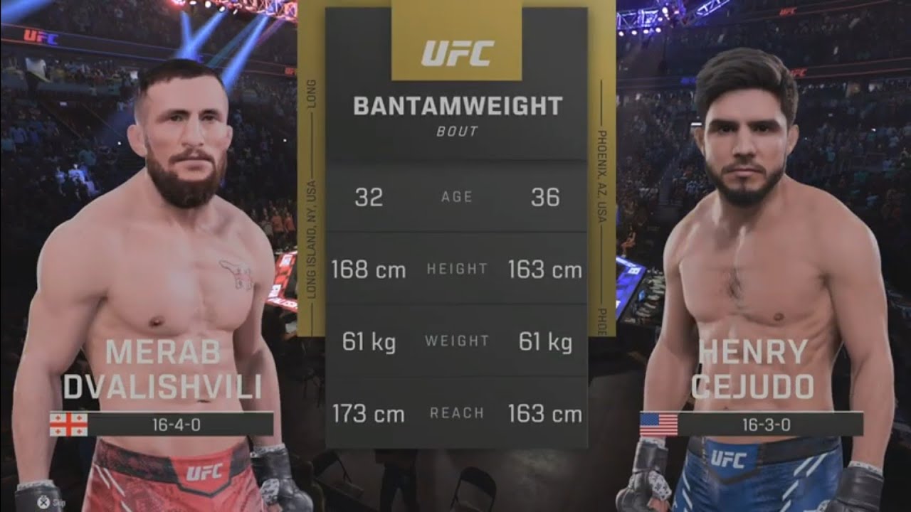 UFC 298 | Henry Cejudo vs Merab Dvalishvili - YouTube