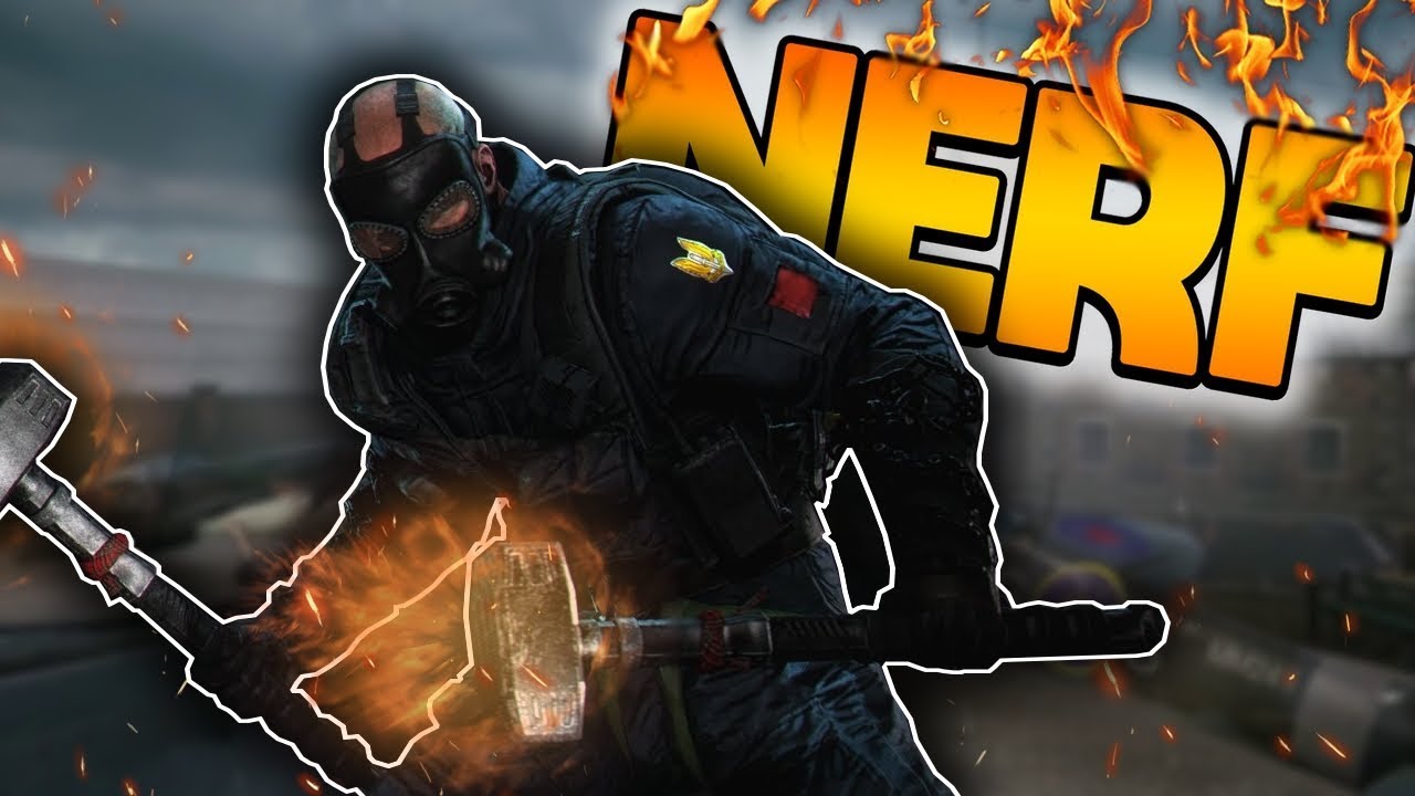 NERF SLEDGE ! - Rainbow Six Siege - YouTube