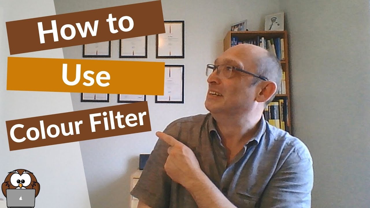 How to use the Colour Filter in Windows 10 Ease of Access - YouTube