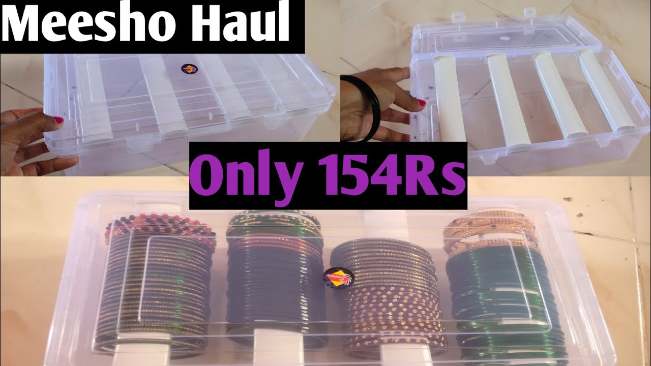 Meesho bangles box review? #viral #trending #minivlog #Meesho Haul ...