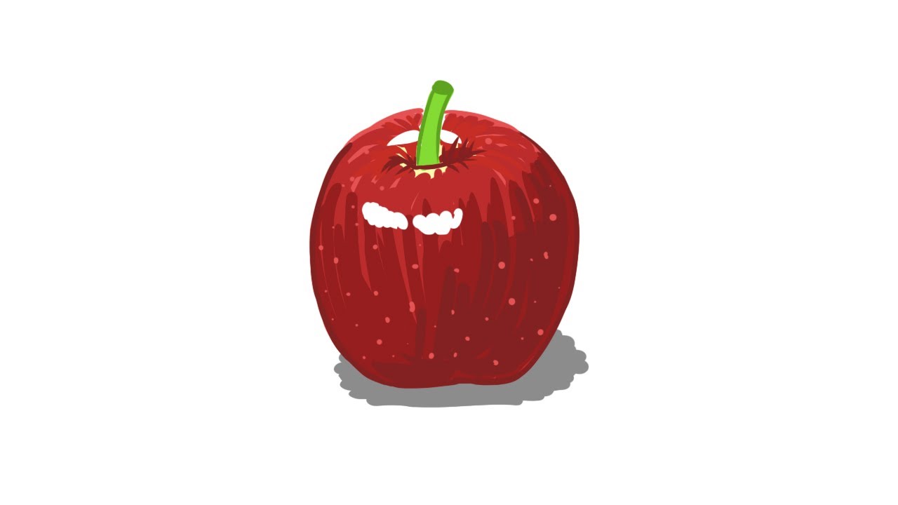 Drawing Washington Apple - YouTube