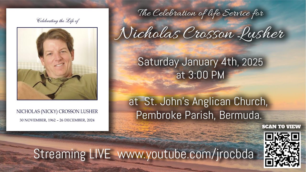 The Homegoing Service of Nicholas Crosson Lusher - YouTube