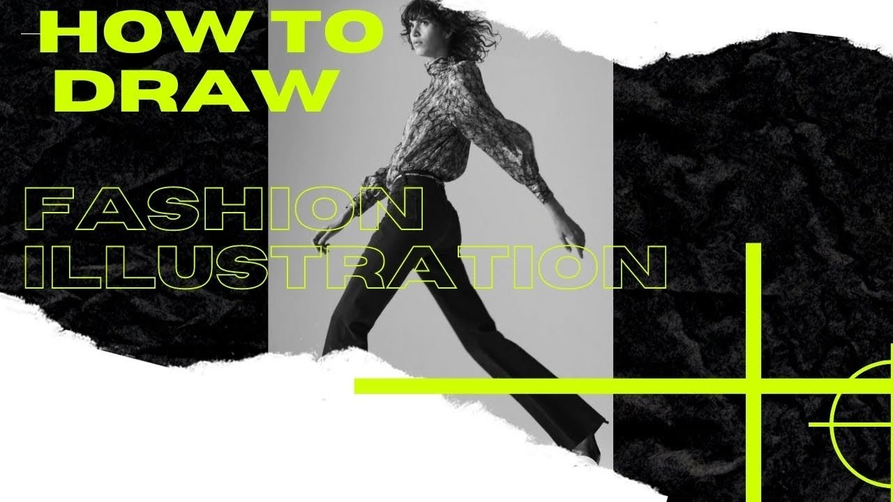 exaggerated Fashion illustration || how to draw exaggerated fashion ...