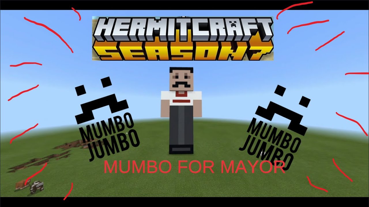 Mumbo For Mayor song! With skin speedbuid. Hermitcraft 7 - YouTube