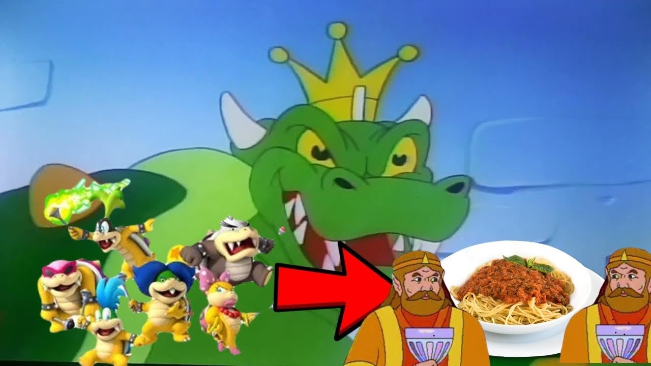 [YTP] - Bowser turns the Koopalings into Spaghetti Dinner - YouTube