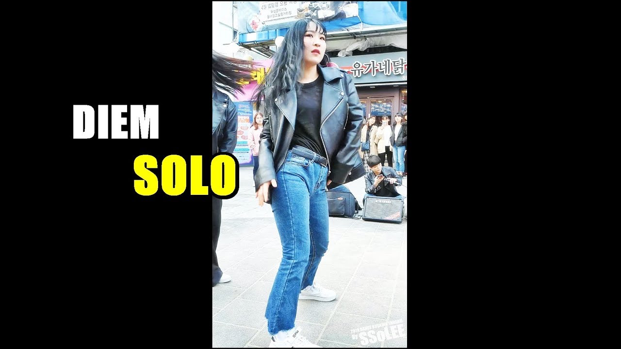 디엠 우진 Diem Solo 제니 190331 홍대 거리공연 직캠 By Ssolee Youtube