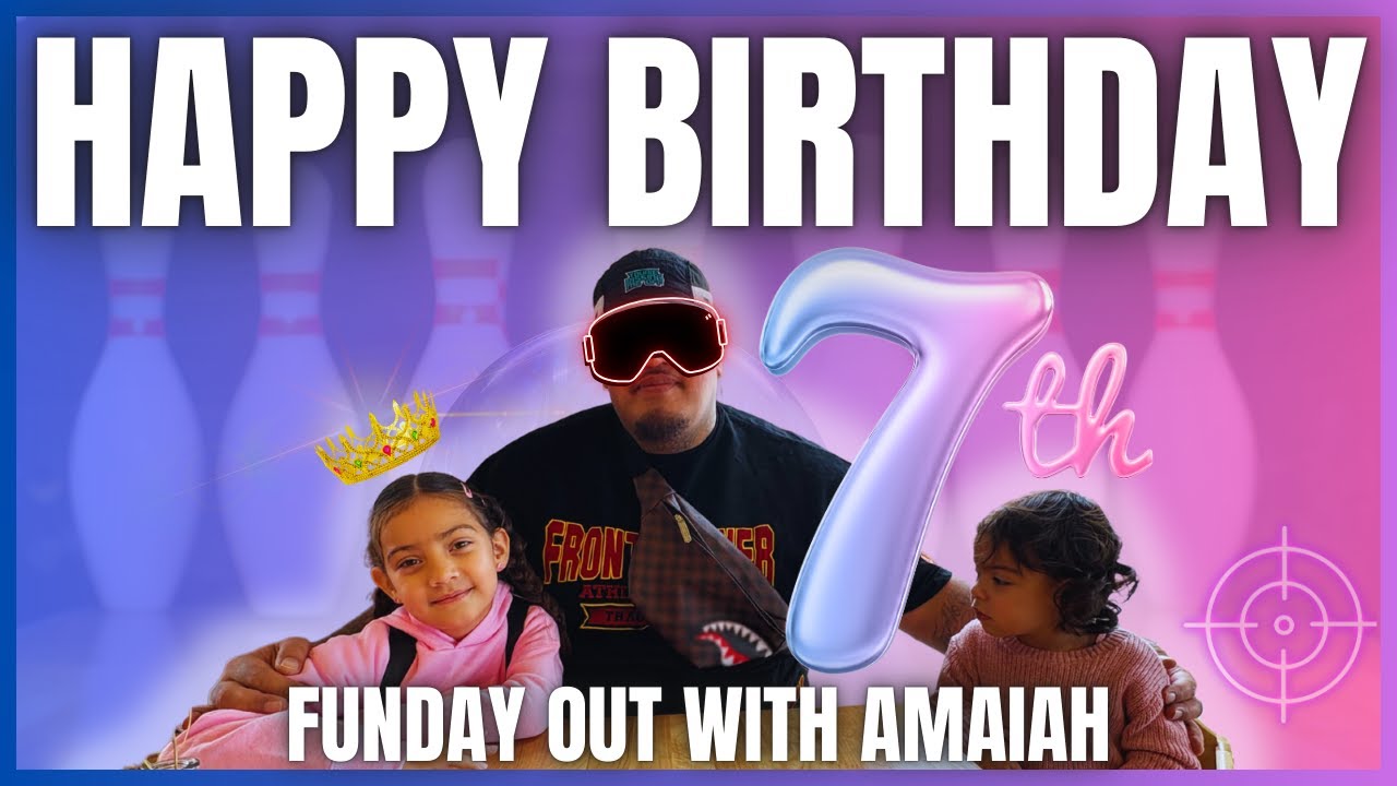 FUN DAY OUT WITH AMAIAH FOR HER BIRTHDAY!!! - YouTube
