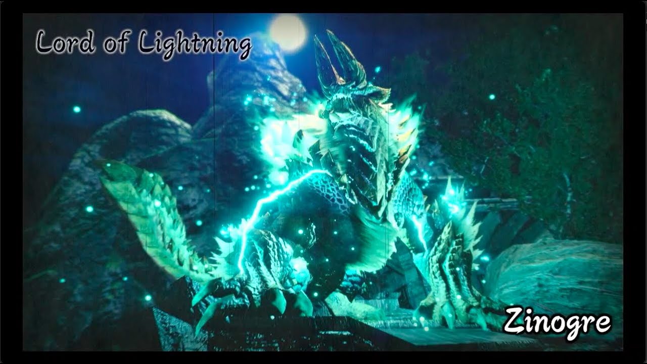 Monster Hunter Rise - Zinogre Introduction - YouTube