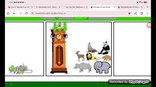 Hickory Dickory Dock Flippy the Seal Comic Studio Animals @kadeduck