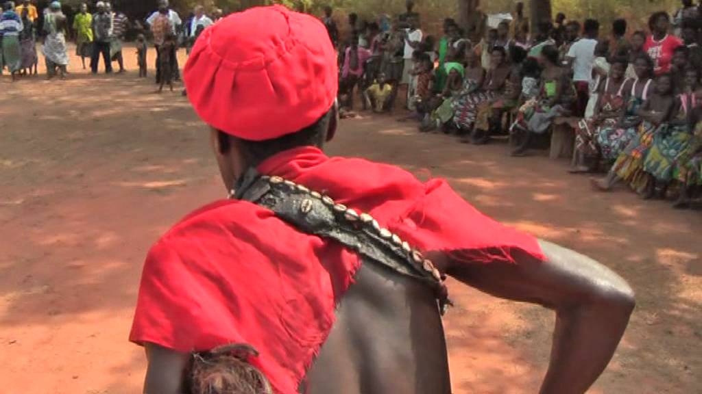 Travel Memories... Togo: zangbeto and voodoo dancers - YouTube