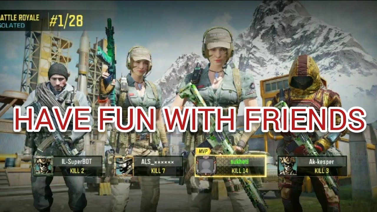 HAVE FUN WITH FRIENDS || CALL OF DUTY MOBILE - YouTube