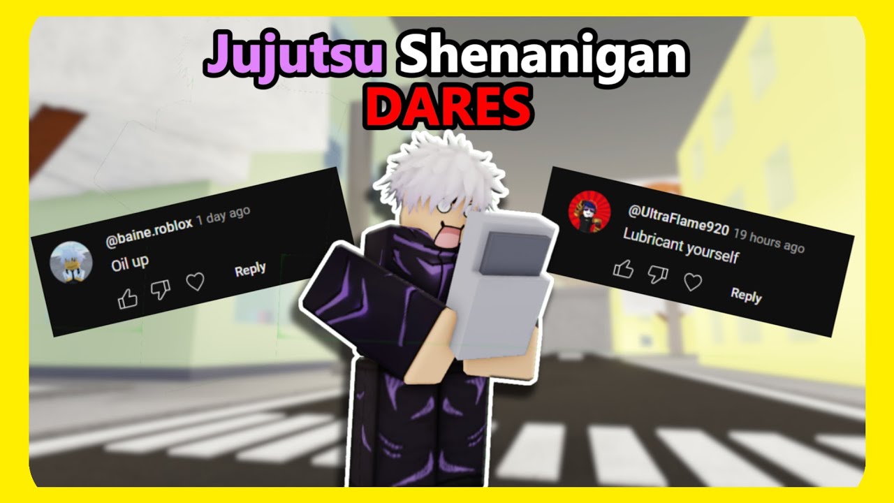 Completing the HARDEST Dares in Jujutsu Shenanigans - YouTube