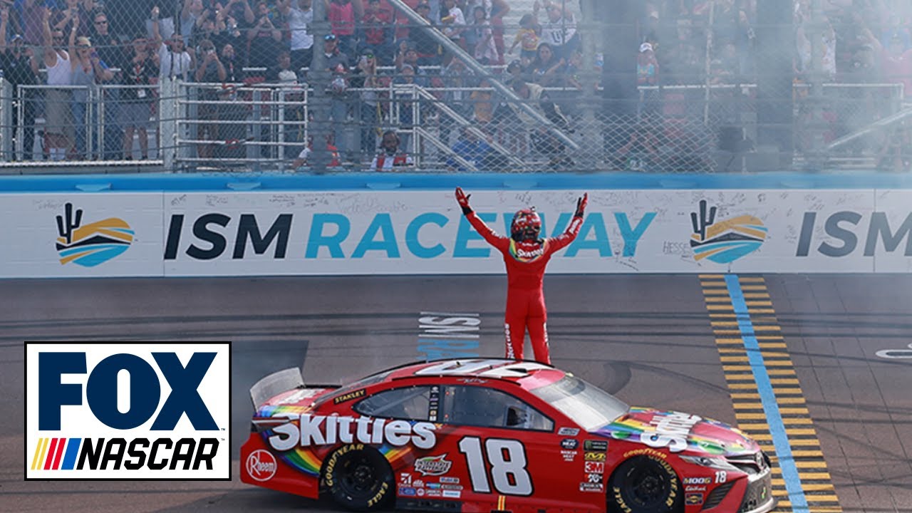 Kyle Busch completes weekend sweep in Phoenix, moves within one win of ...