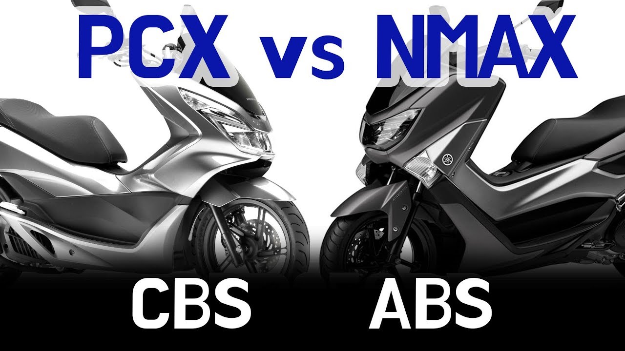 PCX vs NMAX - abs와 cbs 브레이크 대결 (brake test) [알쓰리쑊] - YouTube