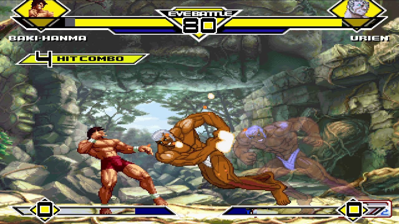[HD] MUGEN 1.1: Baki Hanma 範馬 刃牙 vs. Urien ユリアン - YouTube