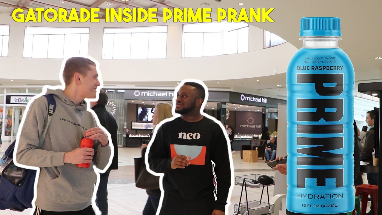 Putting Gatorade Inside Prime Bottles - YouTube