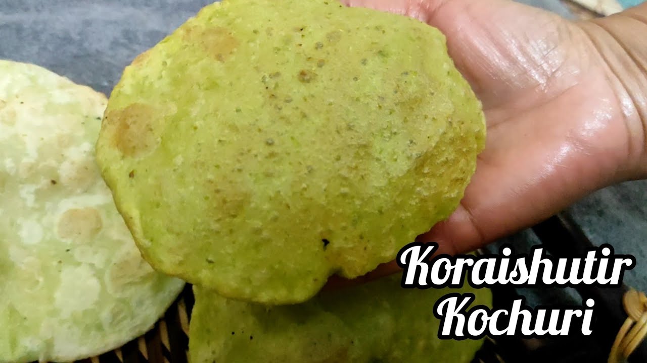 2 Types of Koraishutir Kochuri Recipe | Green Peas - Hing Kachori ...