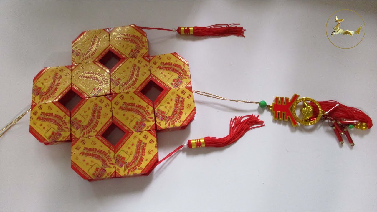 24-unit Hongbao Lantern: CNY Tutorial No. 155 - YouTube