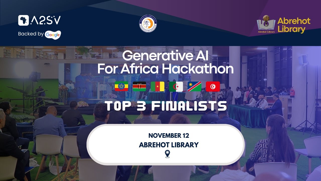 Generative AI for Africa Hackathon - Top 3 Finalists - YouTube