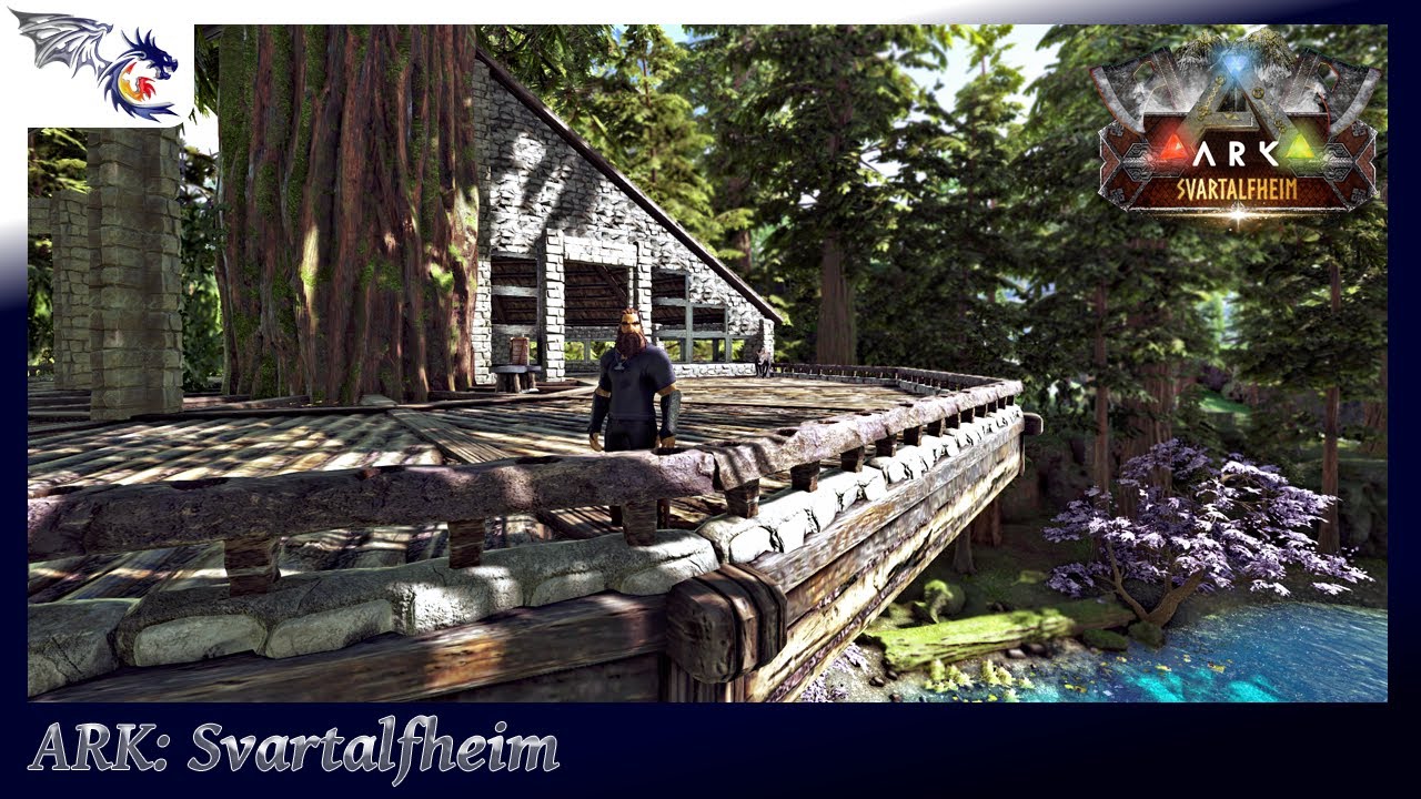 Treehouse Construction In The Redwoods Has Begun [Svartalfheim] ARK ...