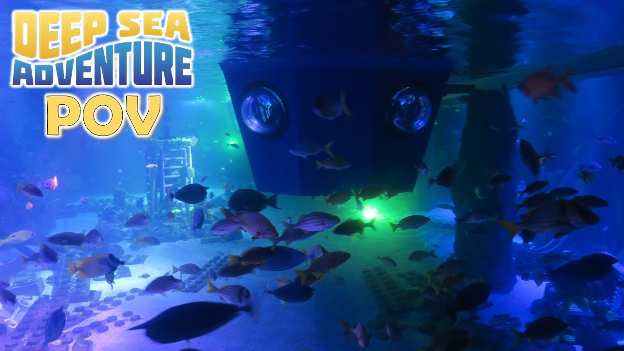 Deep Sea Adventure POV, Legoland California Submarine Ride | Non ...