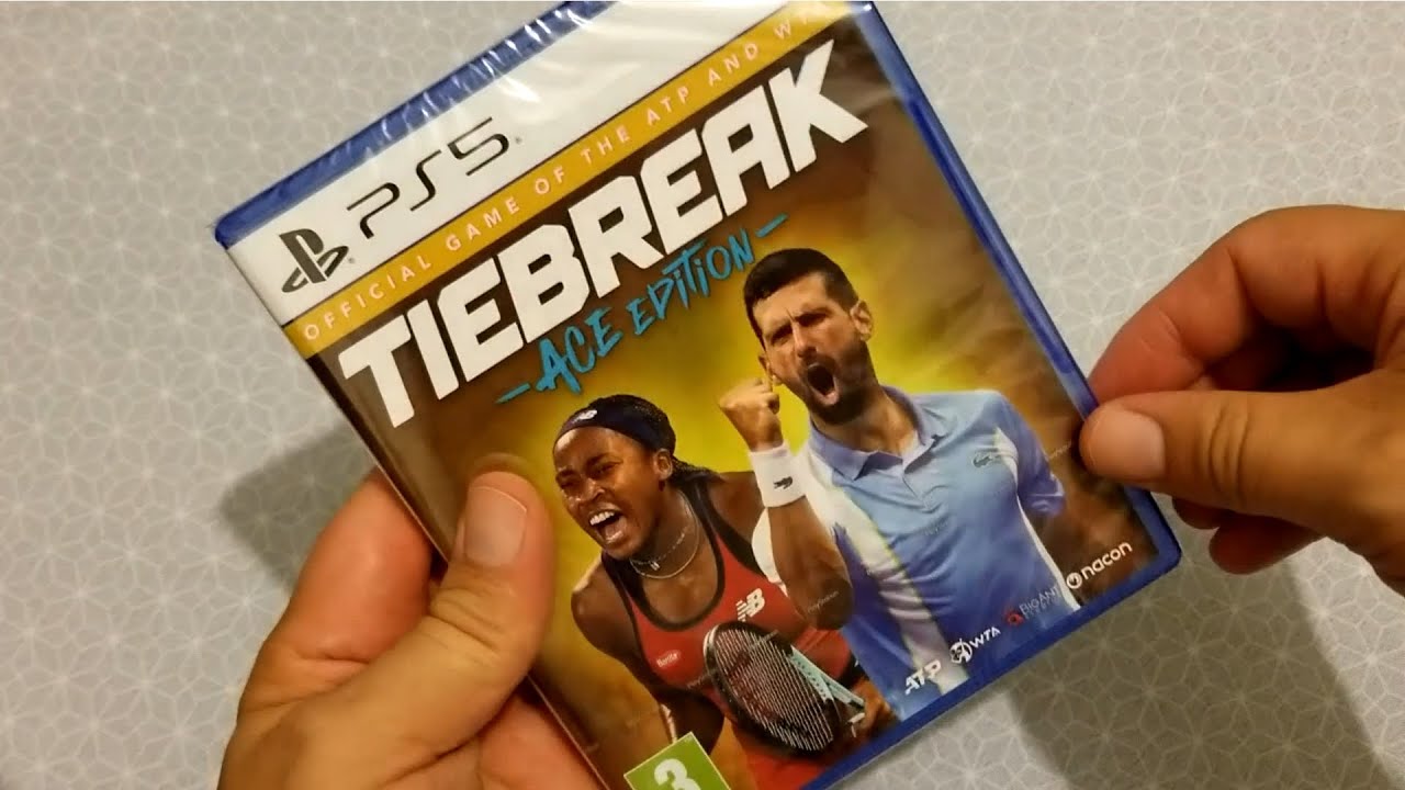 UNBOXING TIEBREAK PS5 (ACE EDITION) - YouTube