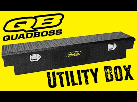 Quad Boss Utility Box for UTVs | Side By Sides - YouTube