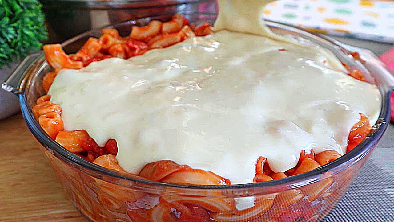 A simple pasta recipe, delicious and quick for the whole family - YouTube