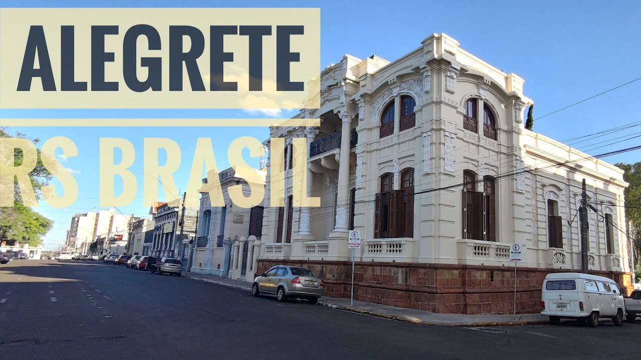 OS ENCANTOS DE ALEGRETE - UM PASSEIO PELA CIDADE 4K - YouTube