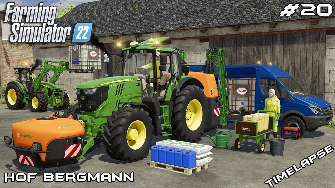 Buying AMAZONE sprayers and fertilizing FIELDS | Hof Bergmann | Farming ...