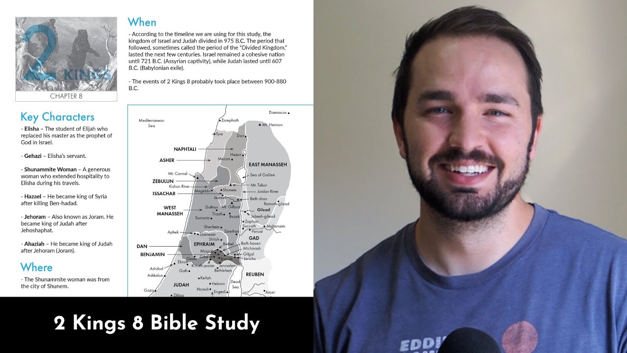 2 Kings 8 Summary 5 Minute Bible Study YouTube