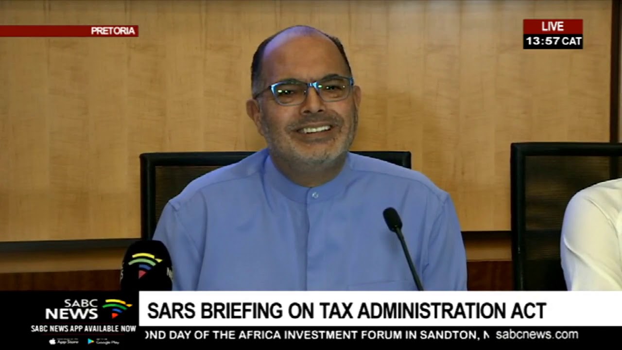 SARS briefing on Tax Administration Act - PT1 - YouTube