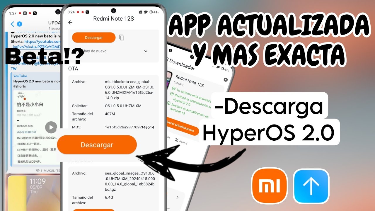 ACTUALIZADO!! AQUÍ PODRÁS DESCARGAR HYPEROS 2.0 PARA TU XIAOMI/POCO🤩 ...