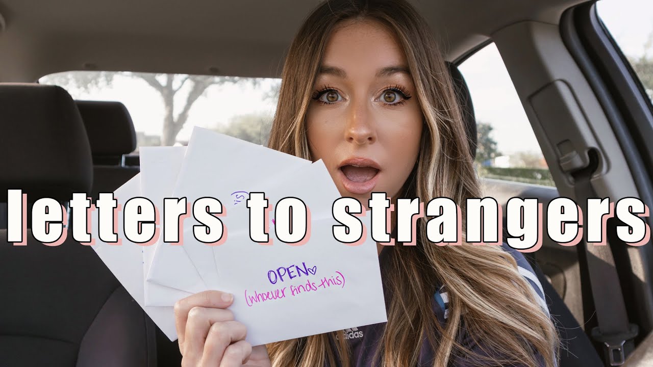 i wrote letters to strangers... and this is what happened - YouTube